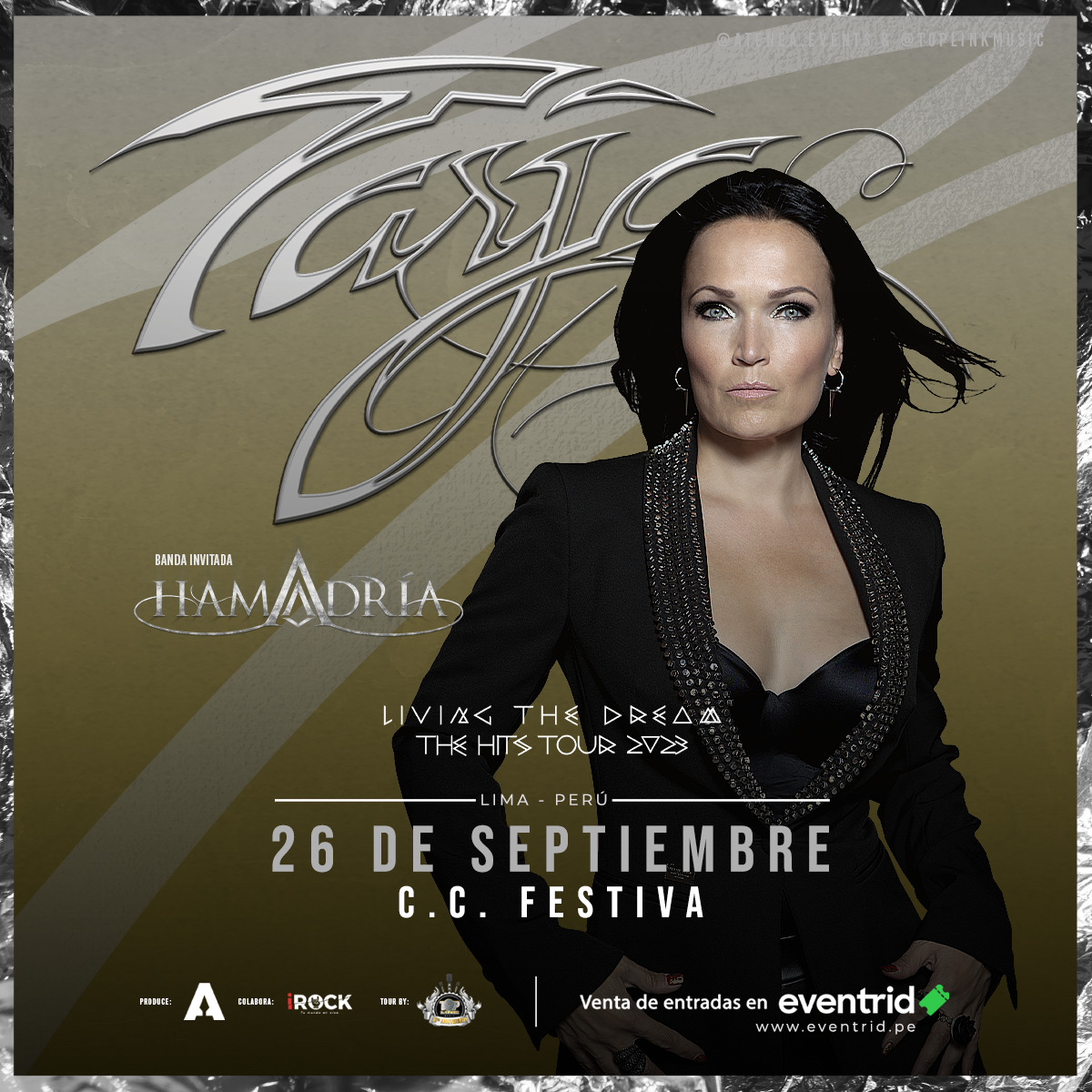Tarja Turunen llega a Lima con su «Living the Dream – The Hits Tour ...